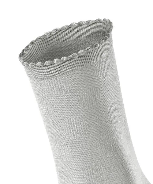 Falke Bold Dot Sustainable Cotton Socks - Silver