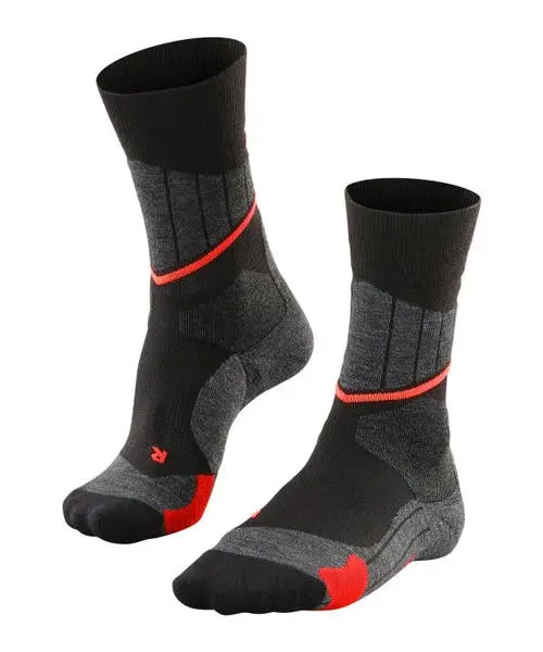 Falke Sc1 Cross Country Ski And Skate Socks - Black-mix