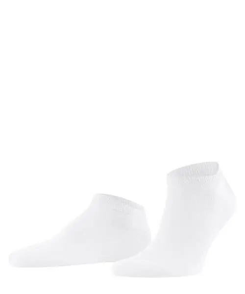 Falke Family Sustainable Cotton Sneaker Socks - White