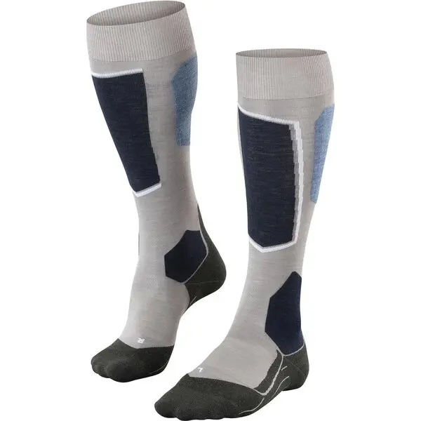 Falke Sk6 Pro Ski Socks - Mid Grey Melange