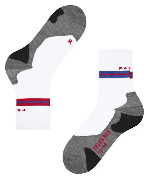Falke Ru5 Race Running Socks - White