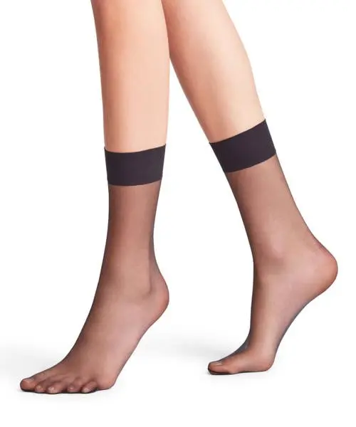 Falke Shelina 12 Denier Ultra Sheer Dress Socks - Black