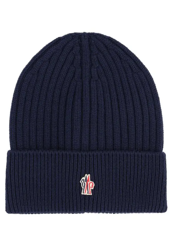 Moncler Wool Beanie - Blue