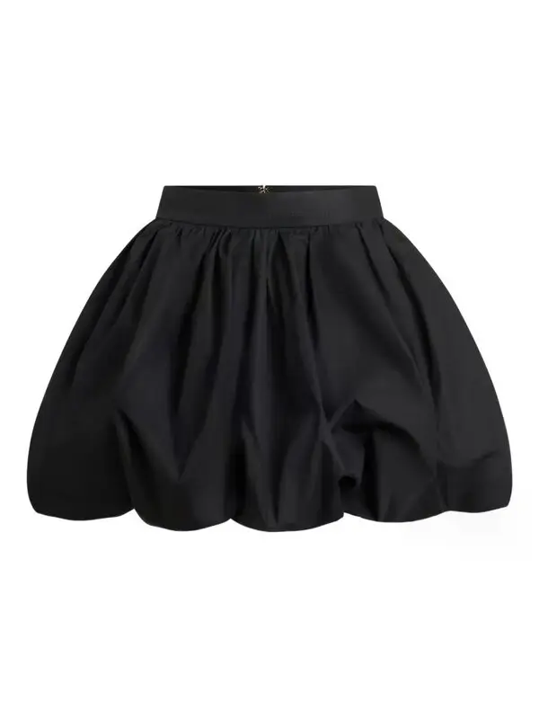 PATOU Bubble-hem Mini Skirt - Black
