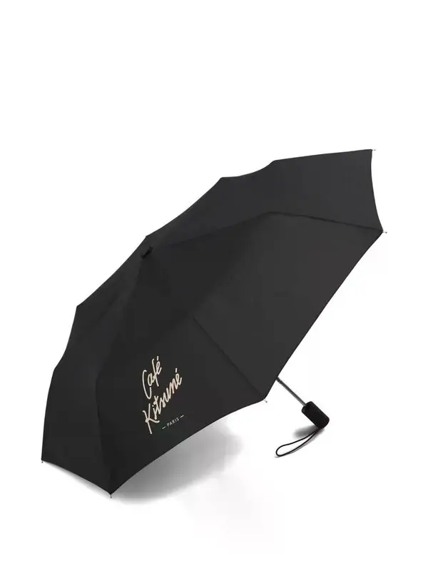 CAFÉ KITSUNÉ Logo Umbrella - Black