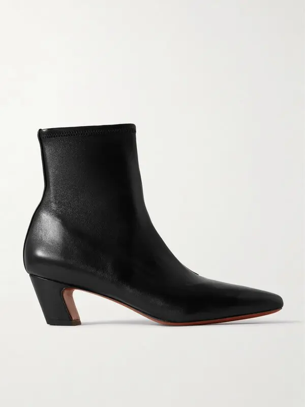 LOEFFLER RANDALL Doria Leather Ankle Boots