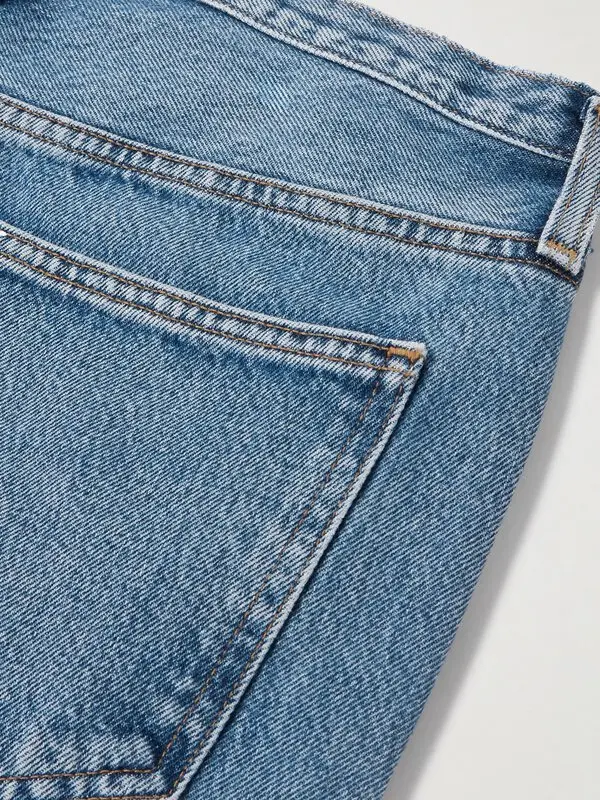 AGOLDE Keira Mid-rise Wide-leg Organic Jeans