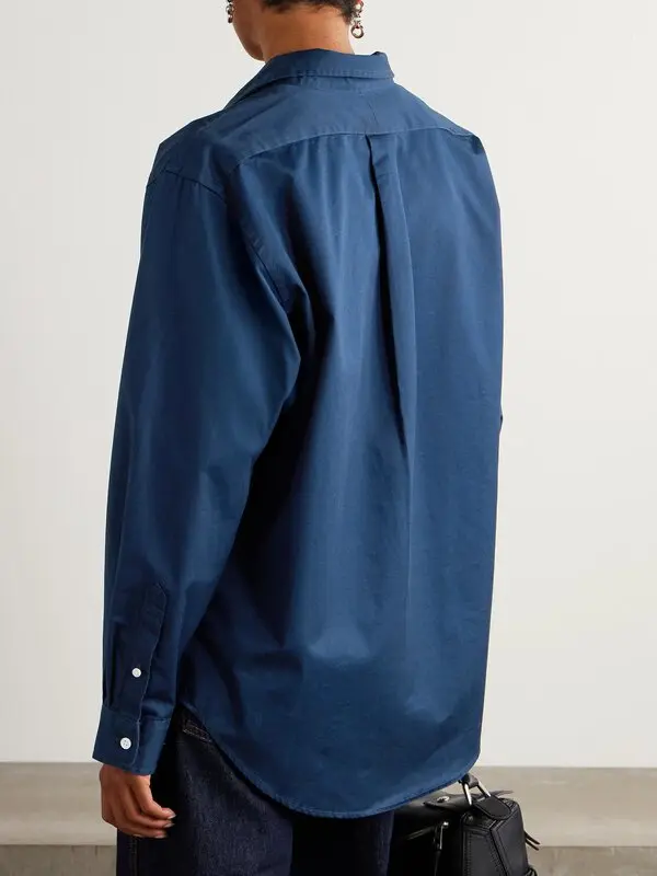 Aimé Leon Dore Embroidered Cotton-twill Shirt