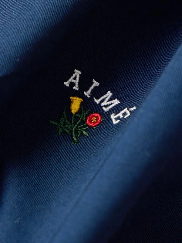 Aimé Leon Dore Embroidered Cotton-twill Shirt