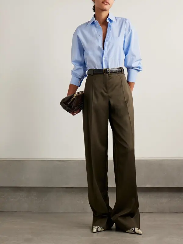 Wardrobe.NYC Cotton-poplin Shirt