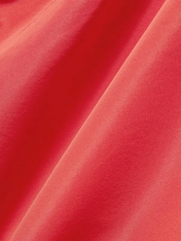 Christopher John Rogers Gathe Silk-faille Halterneck Gown