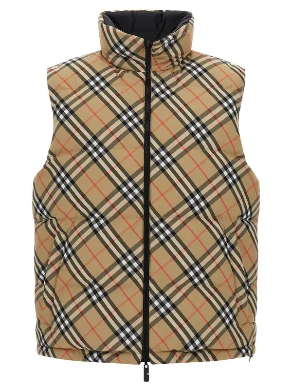 Burberry Snowshill Reversible Vest - Multicolor