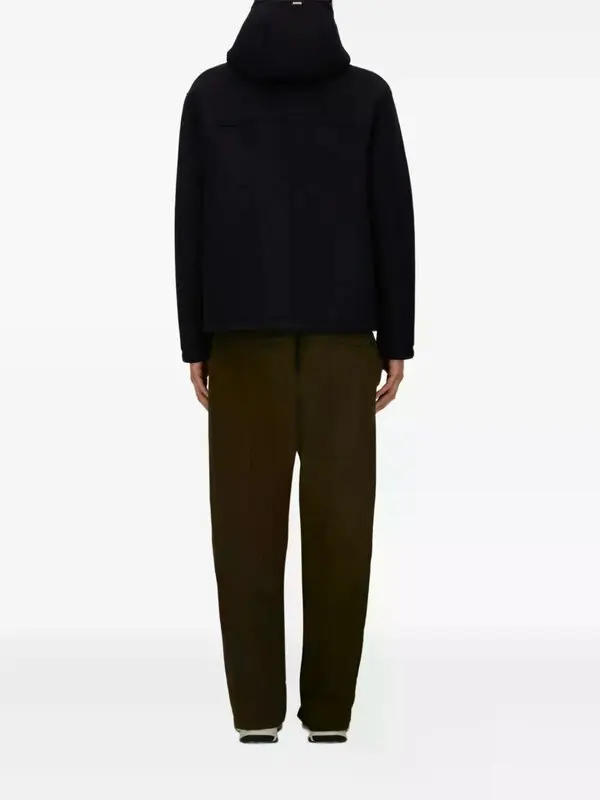 Herno Hooded Zip-front Jacket - Blue