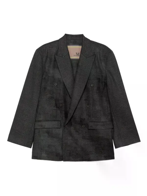 THE M.. Double-breasted Fitted Jacket