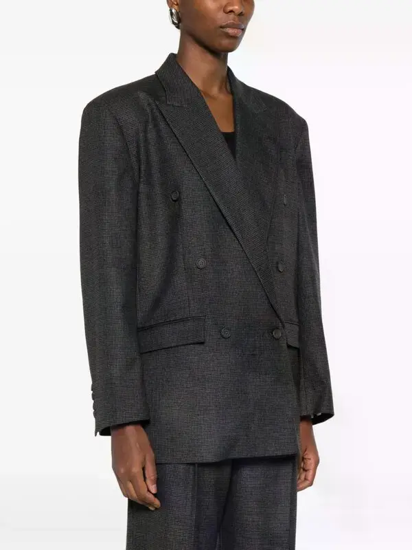THE M.. Double-breasted Fitted Jacket