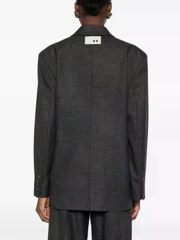 THE M.. Double-breasted Fitted Jacket