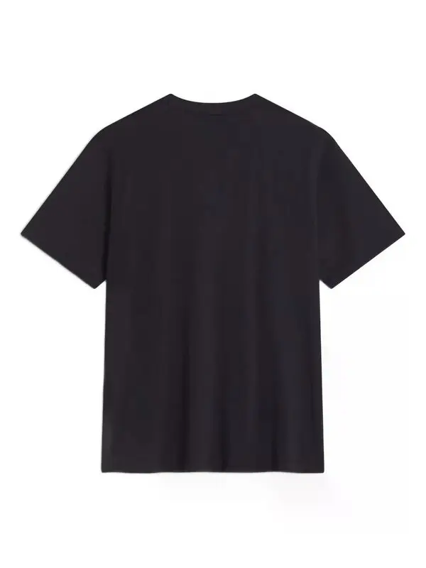 CAFÉ KITSUNÉ Logo-embroidered Cotton T-shirt