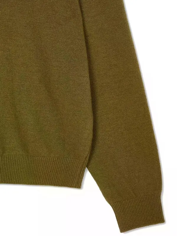 STUDIO TOMBOY Long-sleeve Polo Shirt - Green