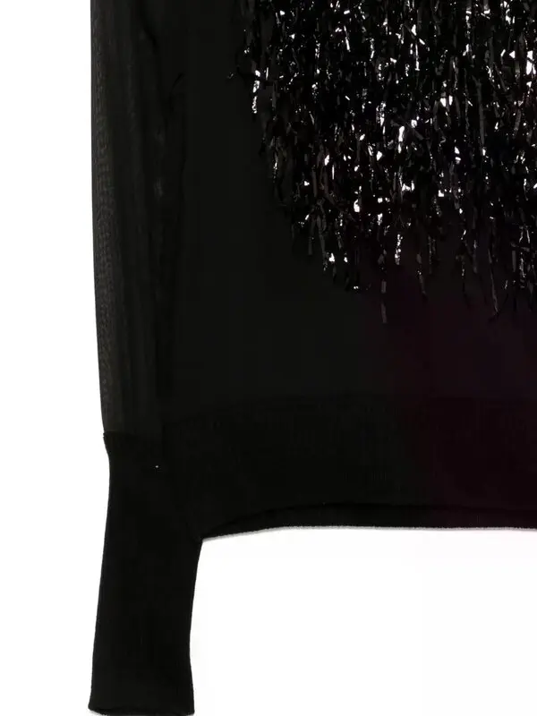 Undercover Sparkle Tassel Top