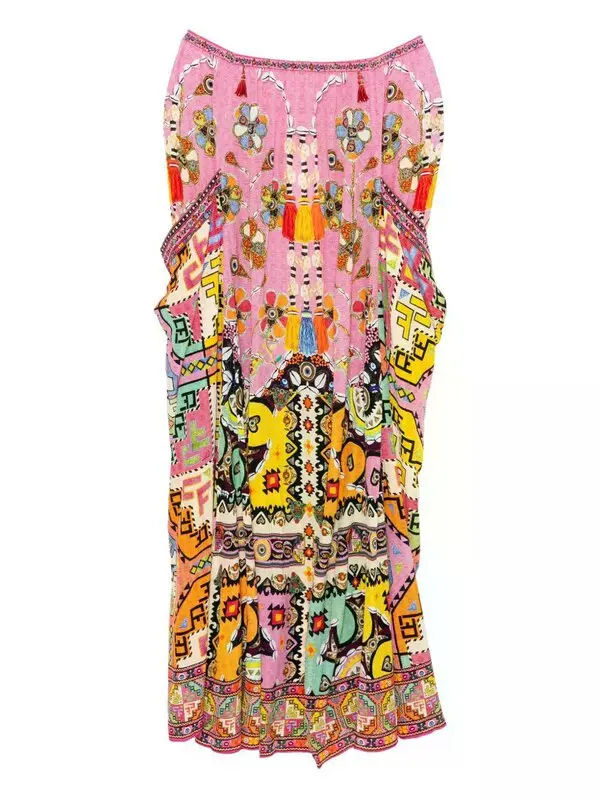 Camilla Pocket Skirt Dress - Pink