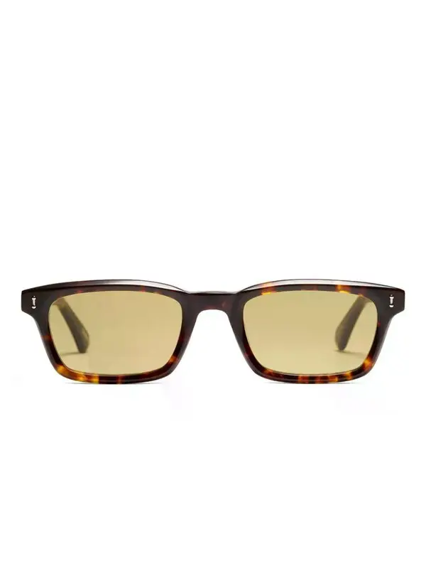 PETER AND MAY Rectangle-frame Sunglasses