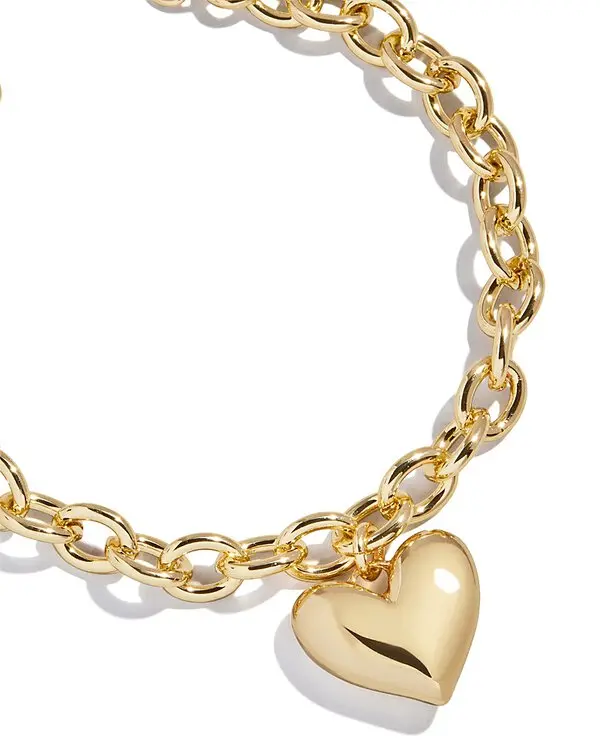 Baublebar Millie Bubble Heart Bracelet - Gold