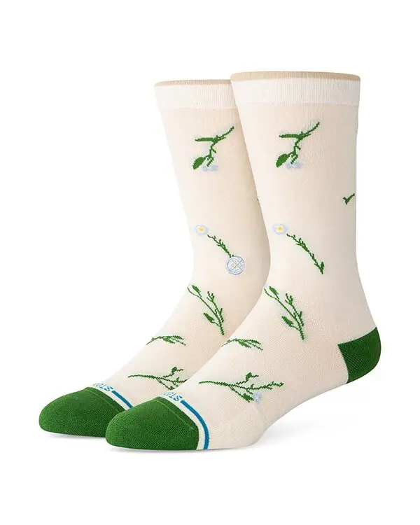 Stance Wildflower Crew Socks - Ivory