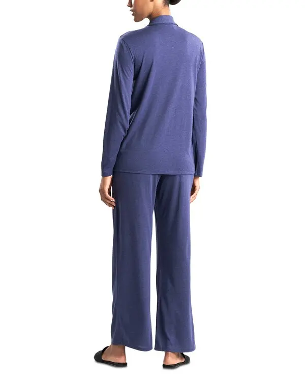 Natori Shangri La Pajama Set - Ht. Night Blue