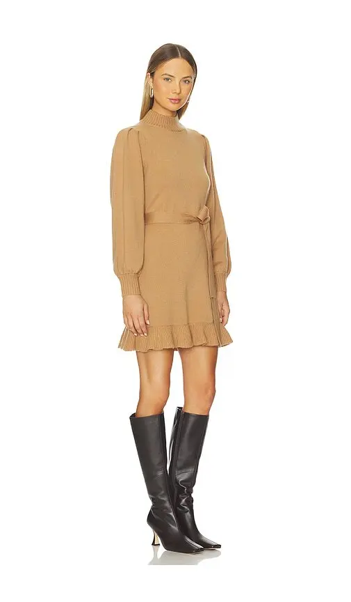 Paige Julita Knit Dress - Camel