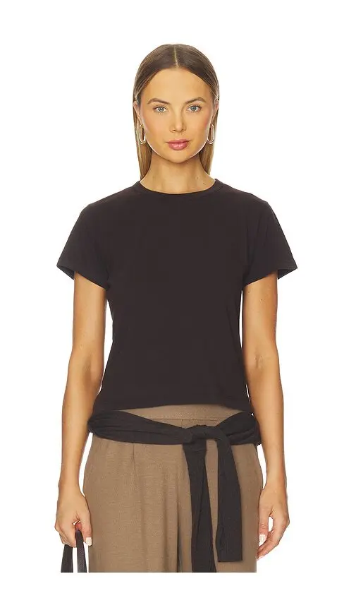 LESET The Margo Tee - Chocolate