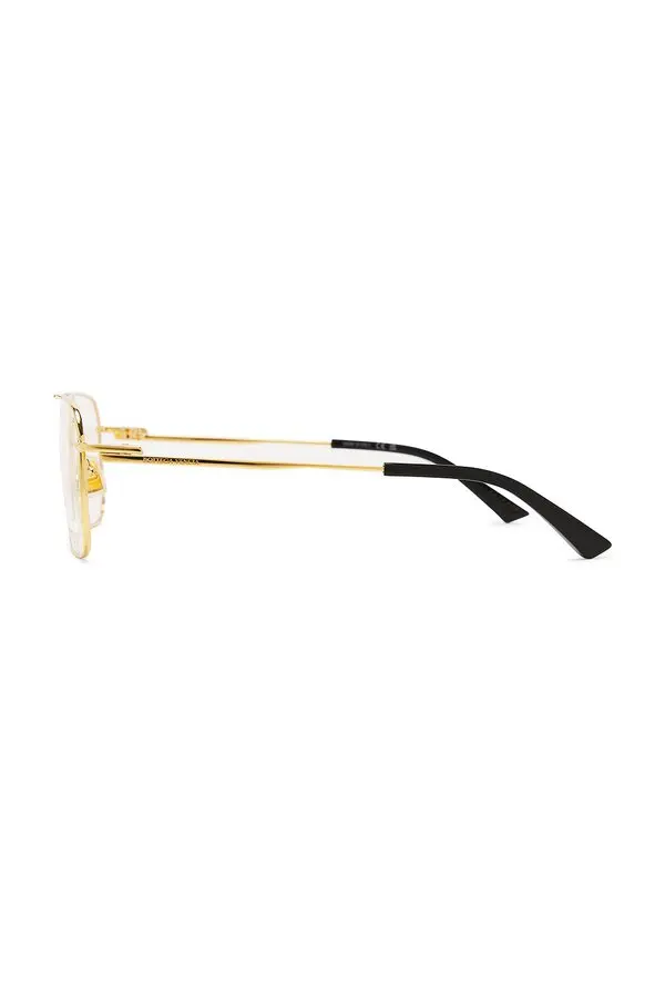 Bottega Veneta Square Eyeglasses