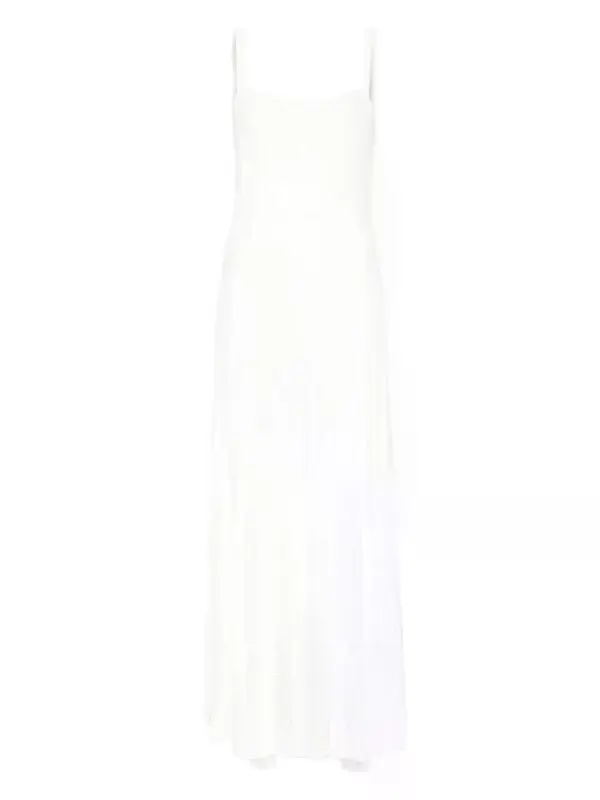 Staud Ellen Midi Dress - White