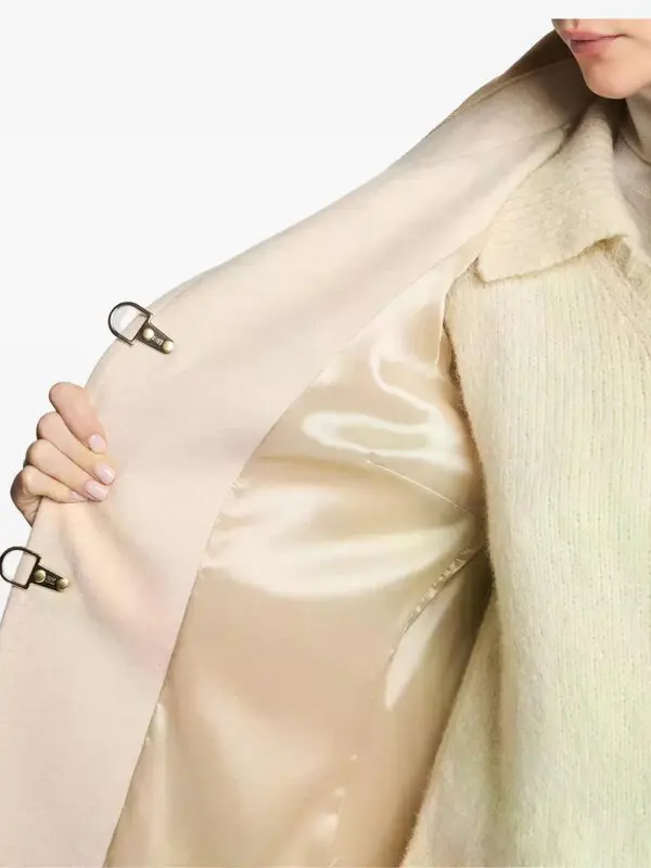 FAY Long-sleeved Coat - Neutrals