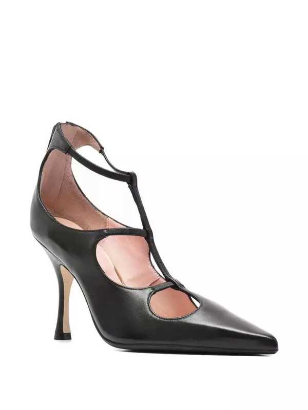 ANNA F. Cut-out Pointed Pumps