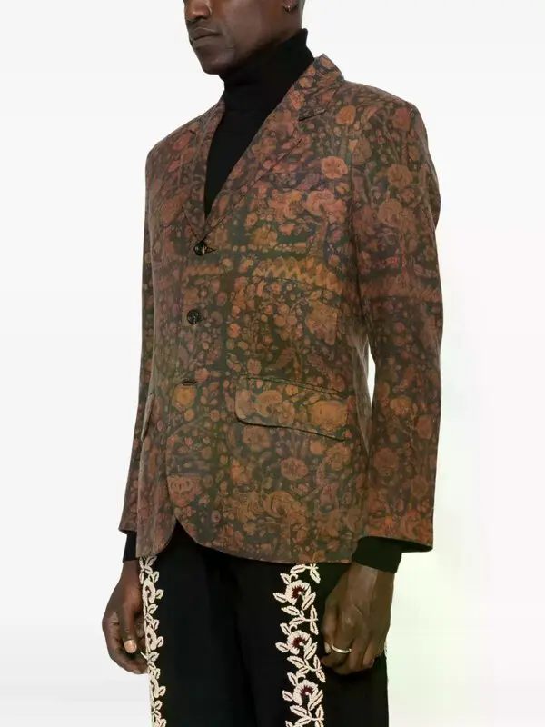 KARTIK RESEARCH Floral-pattern Blazer