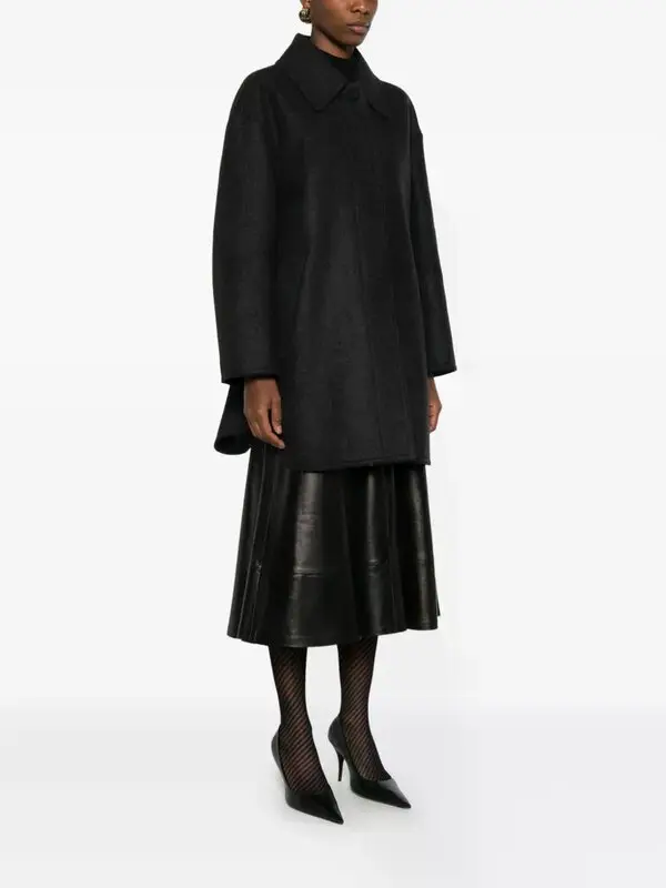 Fendi Felted-finish Coat