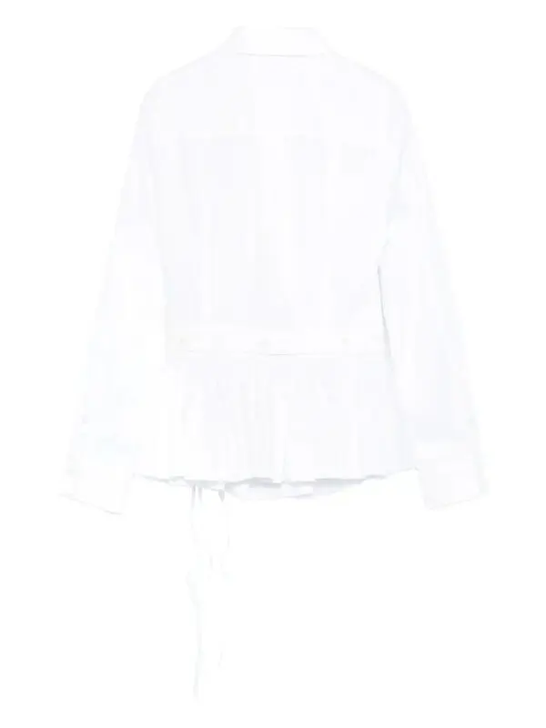 Rokh Pleated Panel Shirt