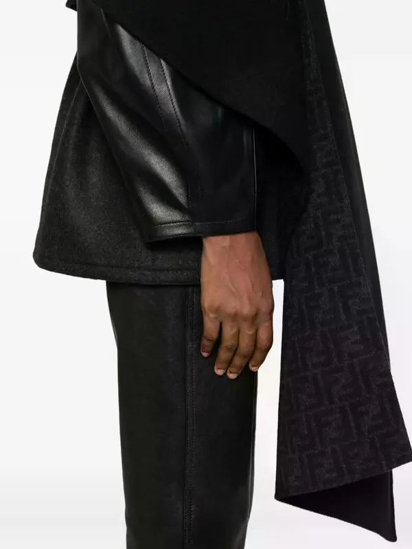 Fendi Buttoned Cape