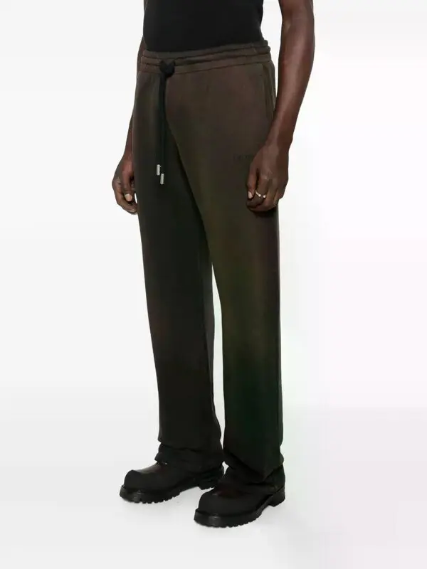 Off-White Ombré-effect Drawstring-waist Pants
