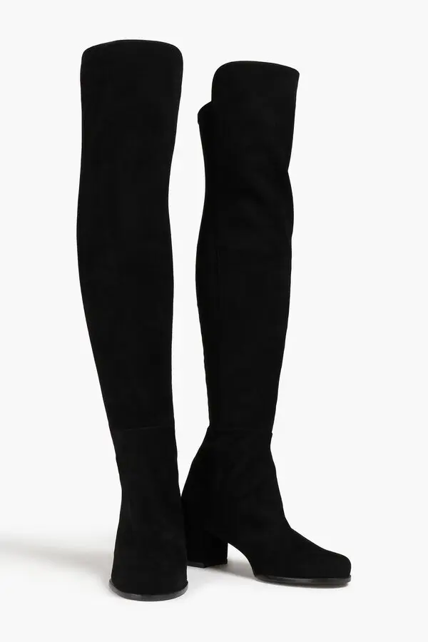 STUART WEITZMAN City Microstretch Over-the-knee Boots