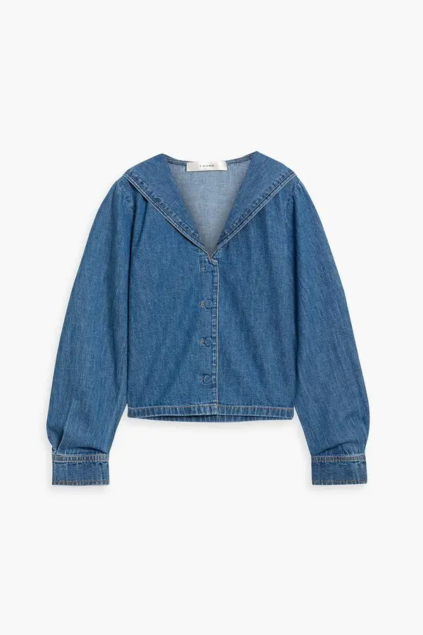 FRAME The Fleet Denim Top