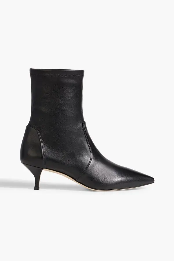 STUART WEITZMAN Mara Leather Ankle Boots