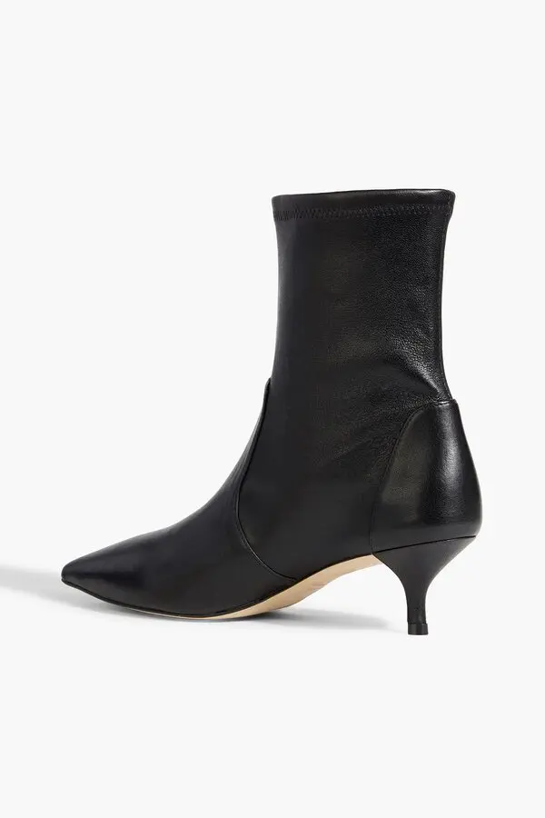 STUART WEITZMAN Mara Leather Ankle Boots