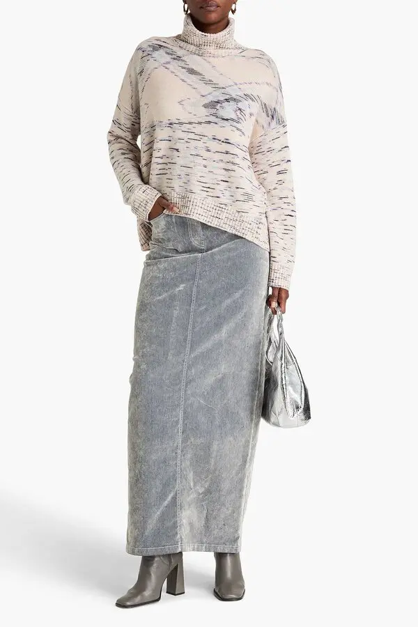 Missoni Spacedyed Cashmere Turtleneck Sweater