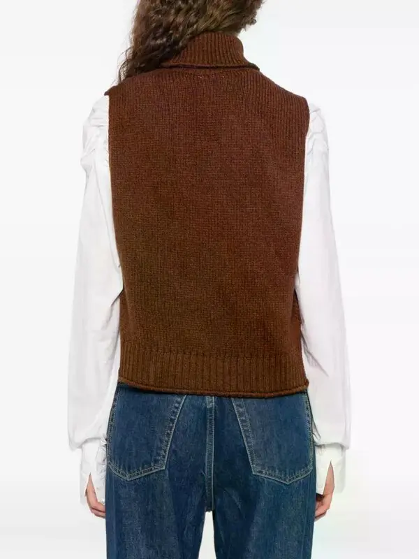 BARRIE Logo-button Top - Brown