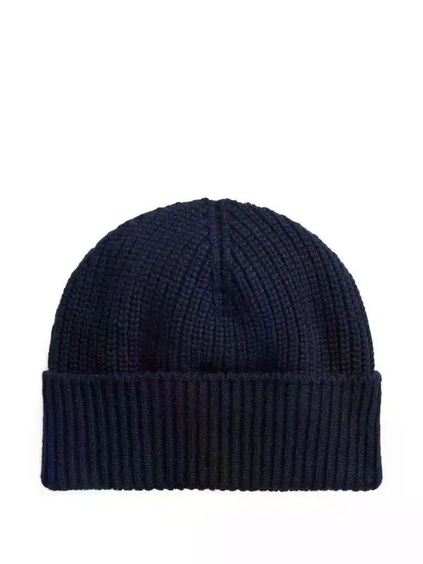 Ralph Lauren Purple Label Ribbed Cashmere Hat