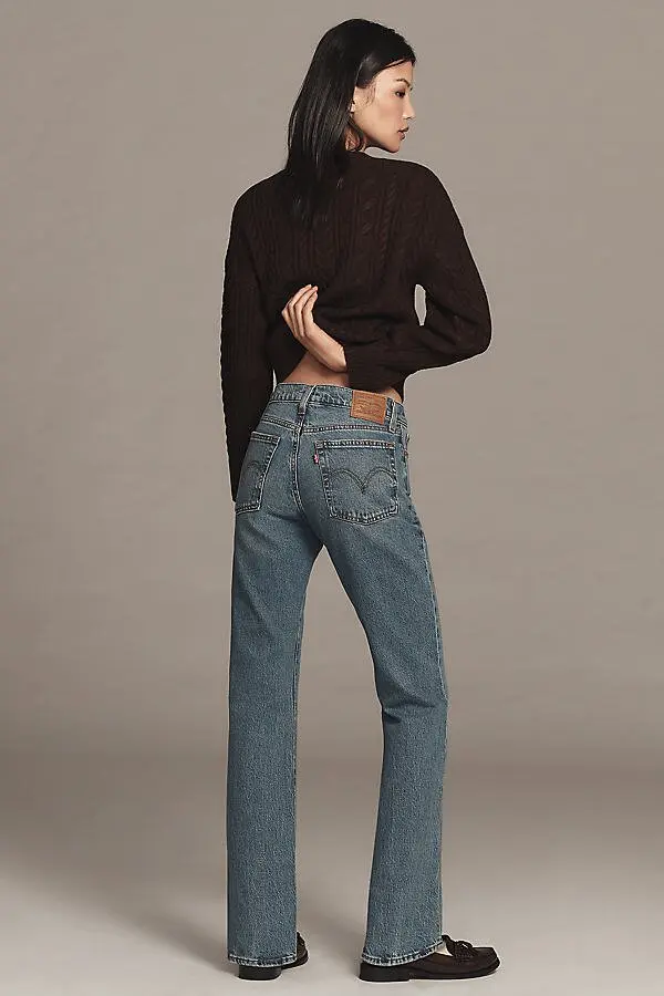 LEVI'S Wedgie Boot High-rise Bootcut Jeans - Fair Point