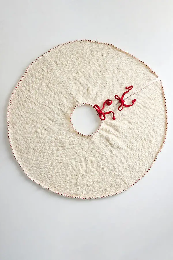 TERRAIN Handmade Knitted Tree Skirt