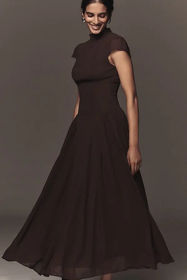 reformation maven dress brown Reformation Maven Brown Dress by Reformation