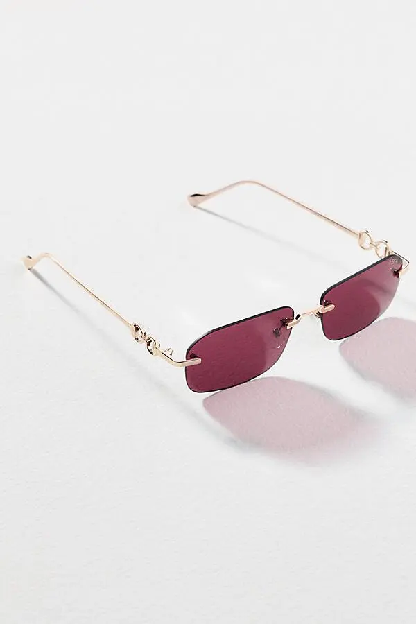 I-SEA Rectangle Slim Sunglasses